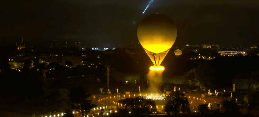Olympic Cauldron open to public during the day, takes flight at night