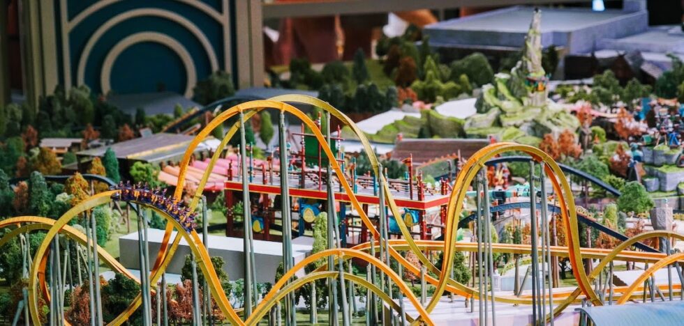 A closer look at teeny-tiny details of the Epic Universe scale model