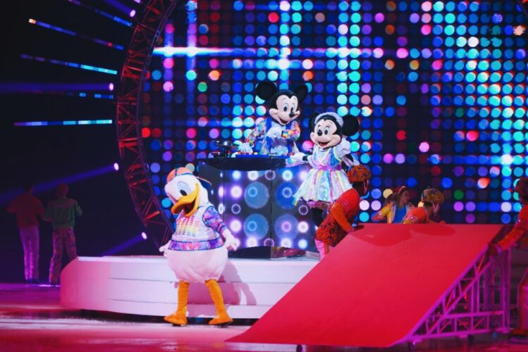 Disney On Ice Let's Dance! backstage tour