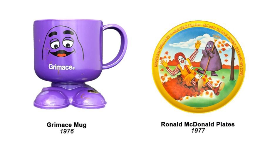 McDonald's Collector's Edition cups celebrate Happy Meal toys