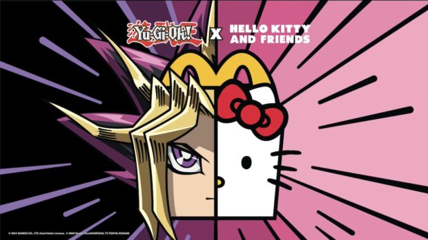 Happy Meal toys combine Hello Kitty and Yu-Gi-Oh! at McDonald’s