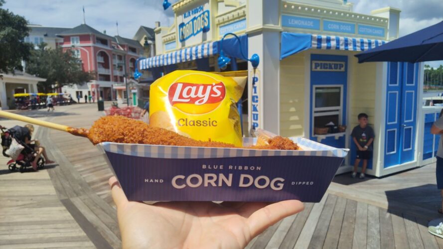 Blue Ribbon Corn Dogs finally open at Disney World's BoardWalk