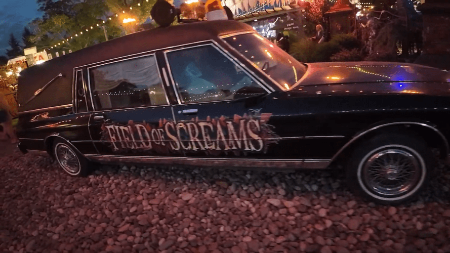 Field of Screams review with Haunted Hayride in Pennsylvania
