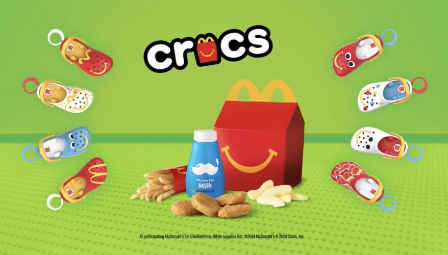 McDonald’s introduces Crocs Happy Meal toys