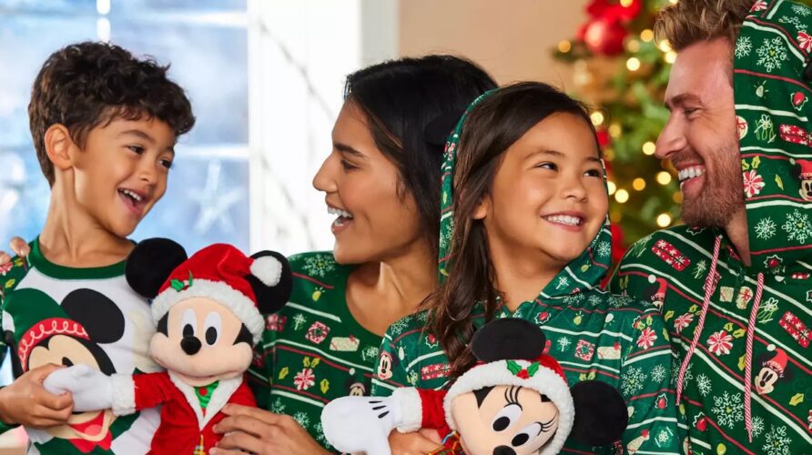 Disney holiday merchandise 2024: family pajamas, toys, art