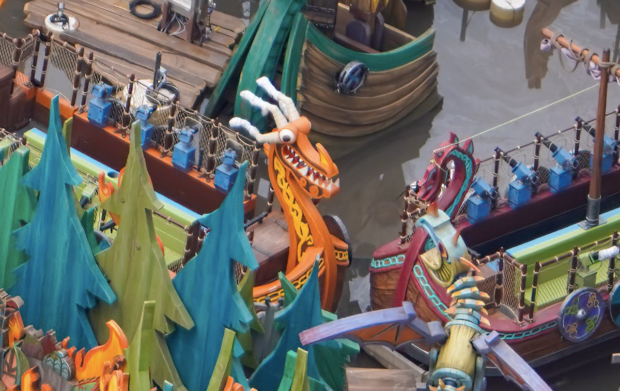 Epic Universe photos reveal Toothless, Dixie Kong, and a phoenix