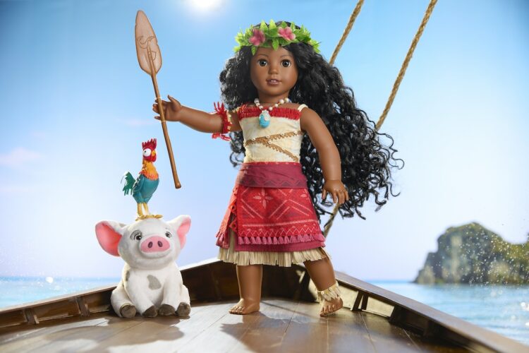 Moana 2 popcorn bucket, 4DX poncho, toys, and movie merch