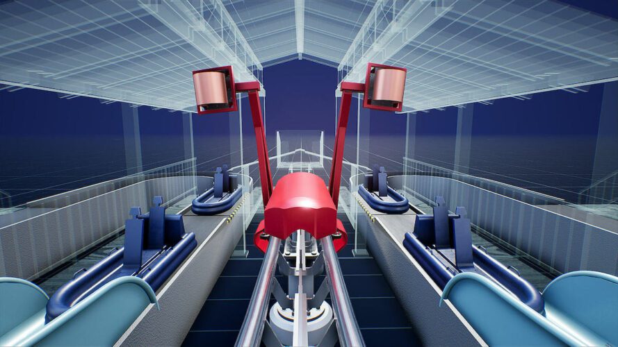 Slide coaster: Introducing a launched water slide roller coaster