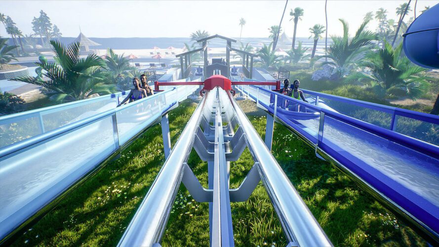 Slide coaster: Introducing a launched water slide roller coaster