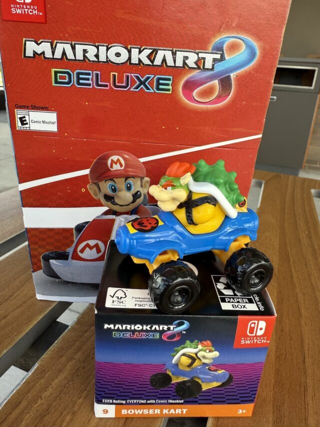 McDonald's Happy Meal toys: Mario Kart 8 Deluxe