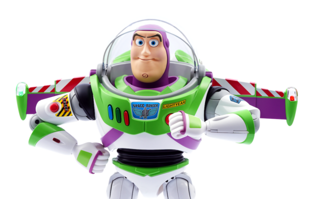 $600 Buzz Lightyear toy robot most high-tech Toy Story merch ever