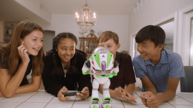 $600 Buzz Lightyear toy robot most high-tech Toy Story merch ever