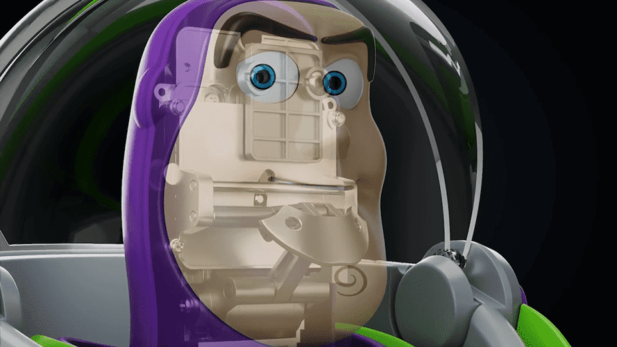 $600 Buzz Lightyear toy robot most high-tech Toy Story merch ever