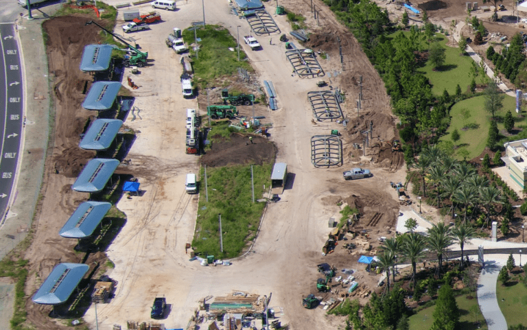 Celestial Park at Epic Universe stuns in new construction photos
