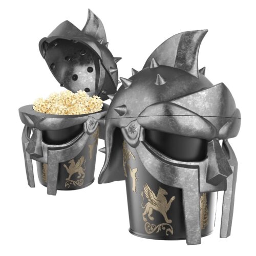 Gladiator 2 popcorn bucket from Cinemark is an AR arena