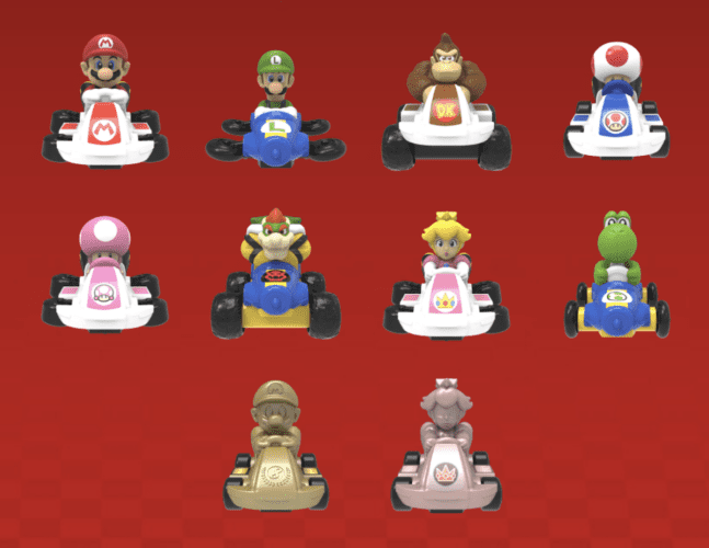 McDonald's Happy Meal toys: Mario Kart 8 Deluxe