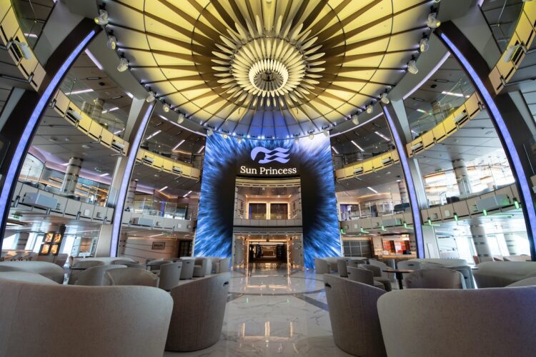 Sun Princess cruise ship now sailing from Florida to the Caribbean