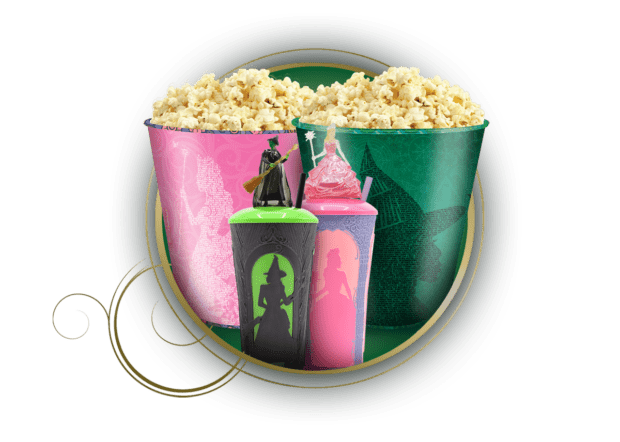 Wicked popcorn bucket designs coming to movie theaters