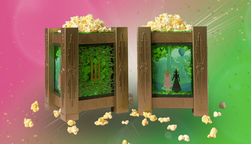 Wicked popcorn bucket designs coming to movie theaters
