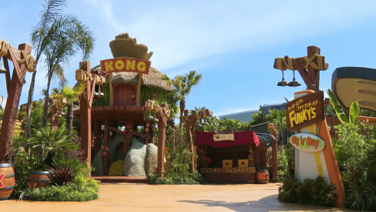 Donkey Kong Country at Universal Japan with Shigeru Miyamoto