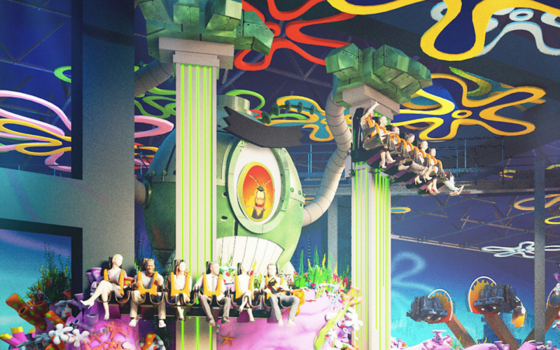 Bikini Bottom theme park land opening with 7 'SpongeBob' rides