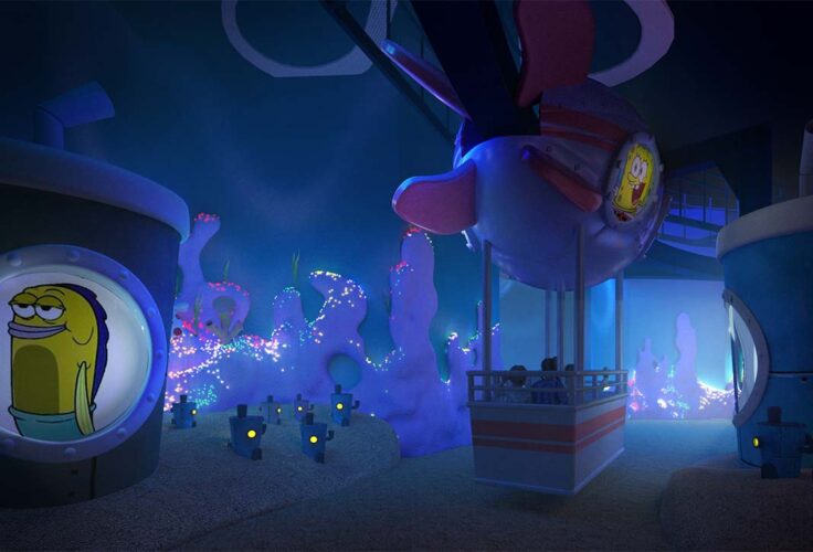 Bikini Bottom theme park land opening with 7 'SpongeBob' rides