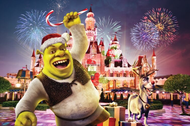 Shrek castle to display projection mapping at Universal park