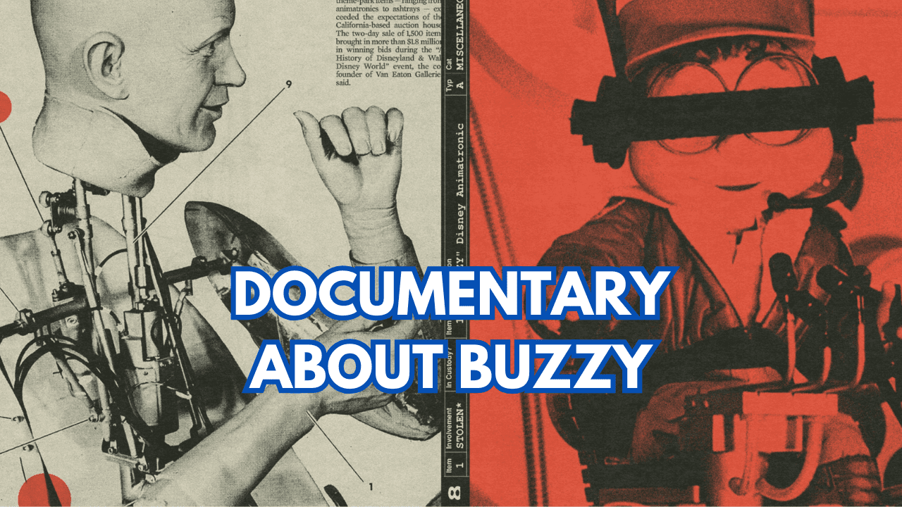Stolen Kingdom documentary about Epcot's Buzzy animatronic