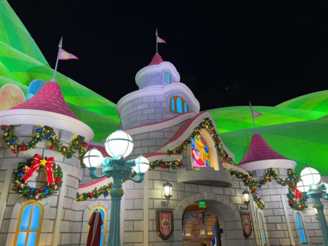 Super Nintendo World holidays in Universal Studios Hollywood