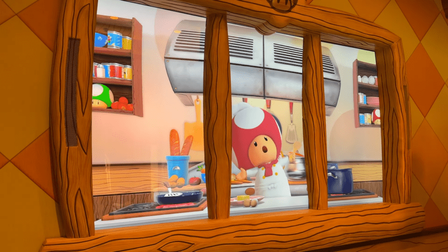Toadstool Café at Epic Universe construction update
