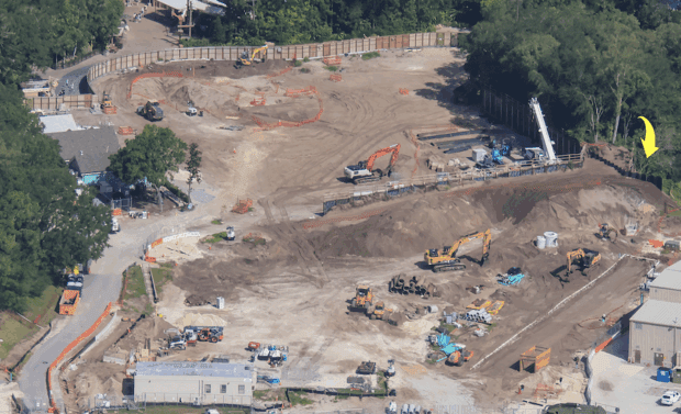 Tropical Americas construction at Disney's Animal Kingdom