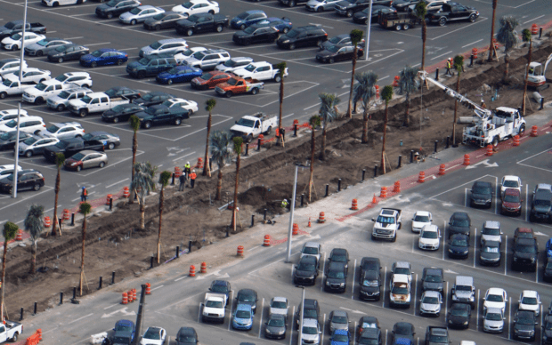 Epic Universe construction update: Roads and arrival areas