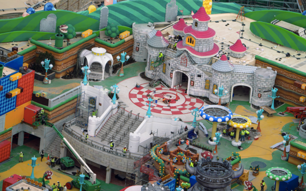 Super Nintendo World powers up: Epic Universe construction