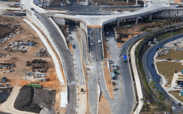 Epic Universe construction update: Roads and arrival areas