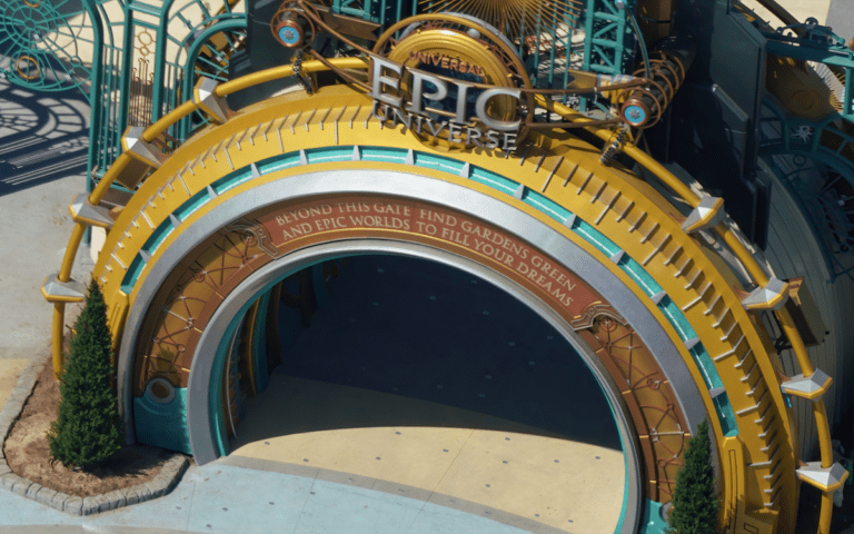 Epic Universe construction update: Chronos and ornamentation