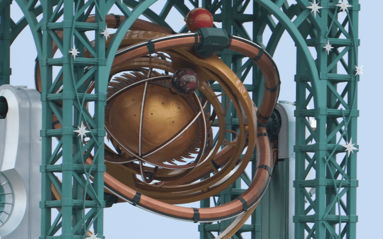 Epic Universe construction update: Chronos and ornamentation