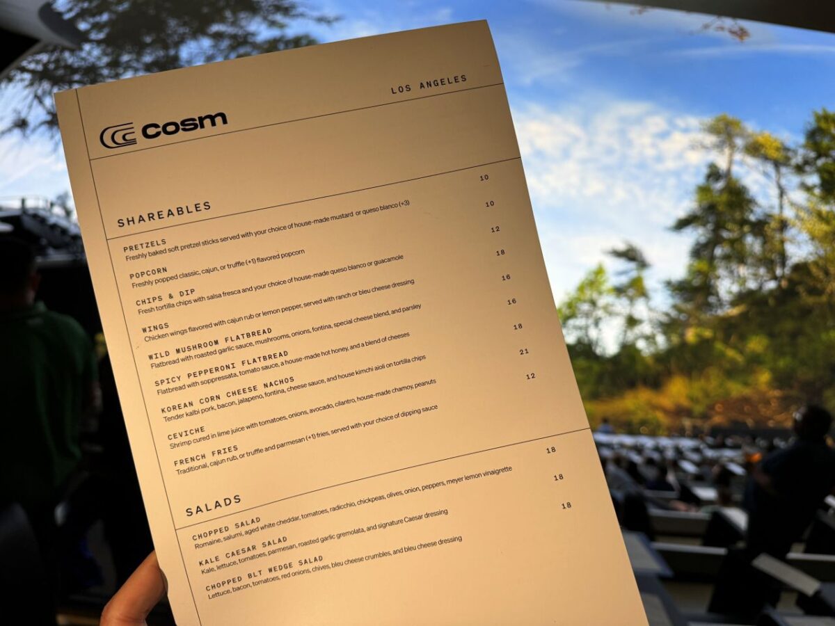 Cosm Los Angeles dome: Visiting the 12K+, 87-foot LED screen