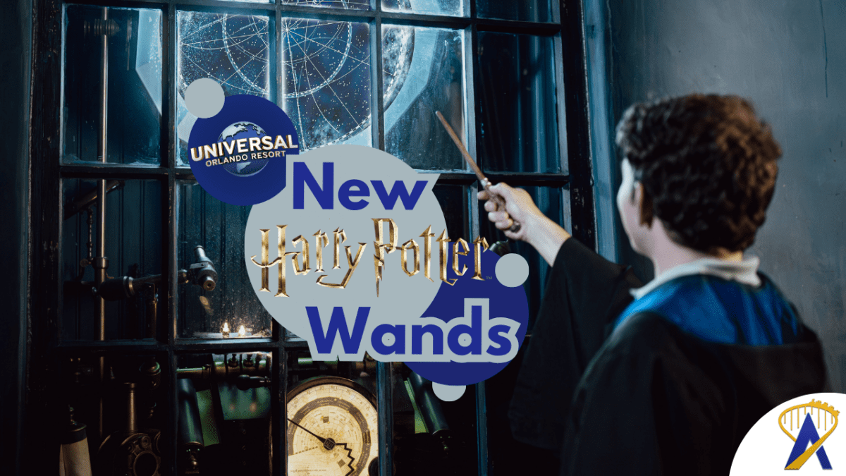 Harry Potter wands at Universal, new 'second-generation' effects