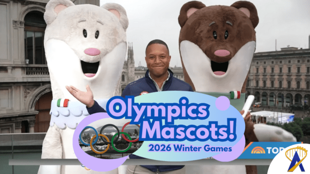 Olympics mascots for the 2026 Winter Games: Milo & Tina