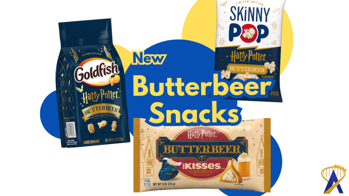 Butterbeer Goldfish, Hershey's Kisses celebrate Harry Potter drink