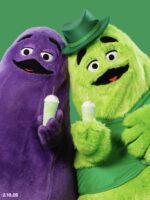 Uncle O'Grimacey, Grimace Shamrock Shake 2025 at McDonald's