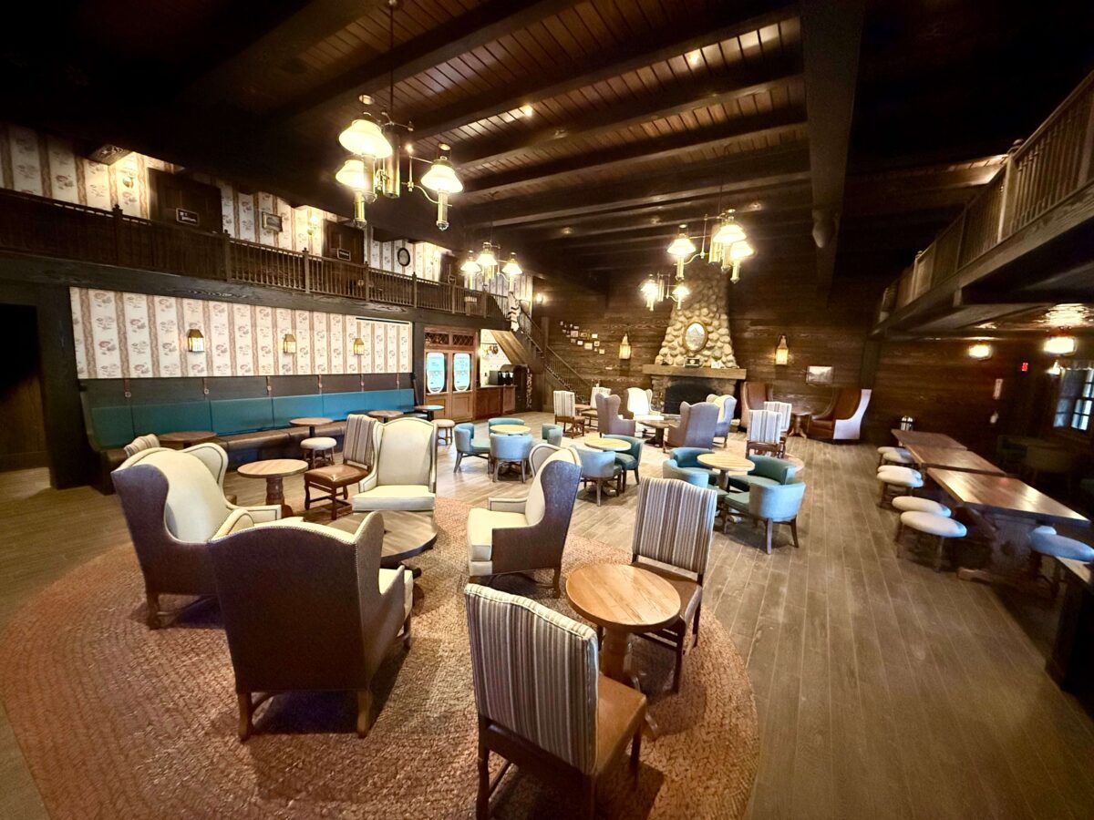 Inside the new DVC lounge at Magic Kingdom: McKim's Mile House