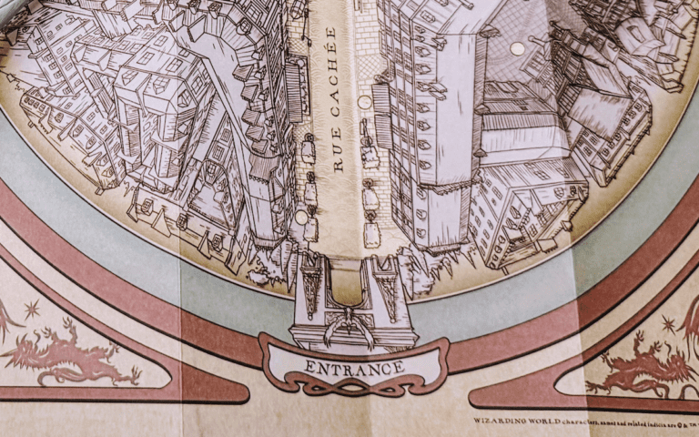 Wand map for Epic Universe | Harry Potter – Ministry of Magic