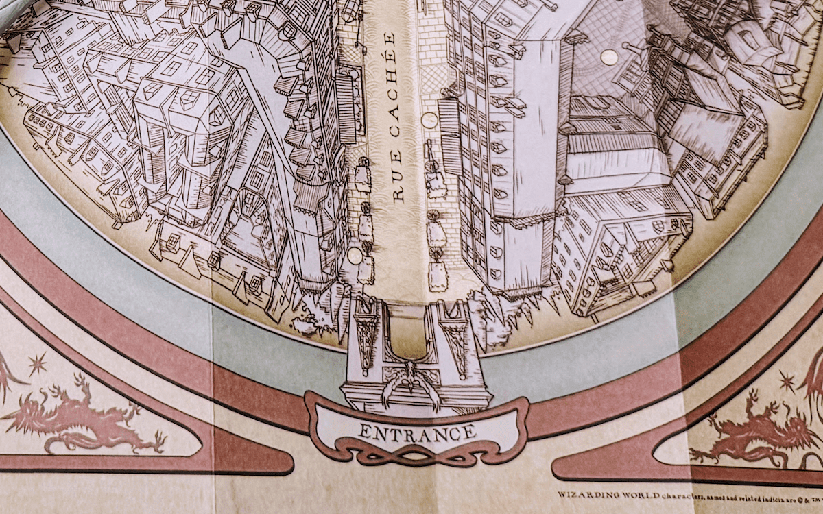 Wand map for Epic Universe | Harry Potter – Ministry of Magic