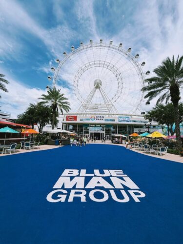 Blue Man Group in Orlando at Icon Park | May 2026 opening date