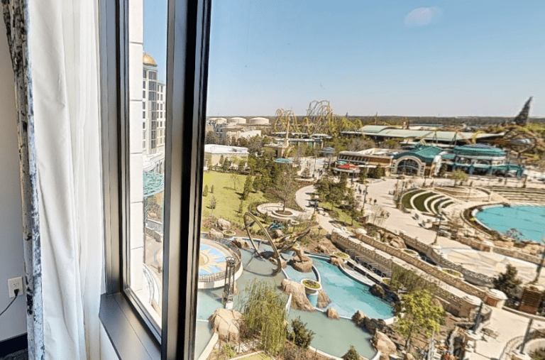 Universal Helios Grand Hotel photos, views of Epic Universe