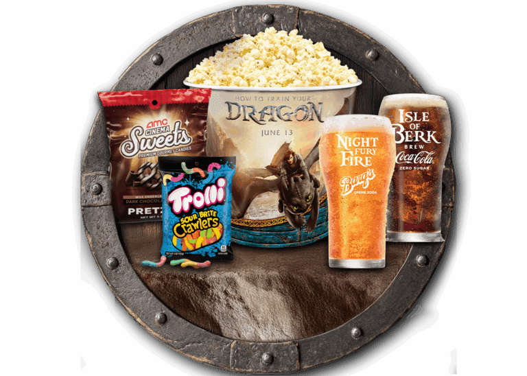 Toothless popcorn bucket at Regal, AMC, Cinemark movie theaters