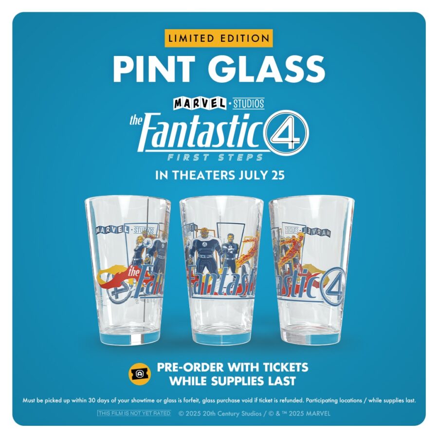 Fantastic Four popcorn buckets | AMC, Cinemark, Regal, Alamo