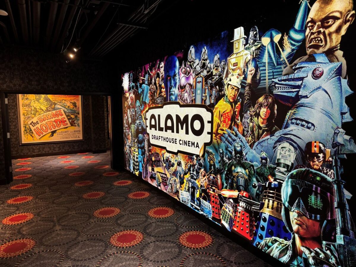 Jaws movie party at Alamo Drafthouse