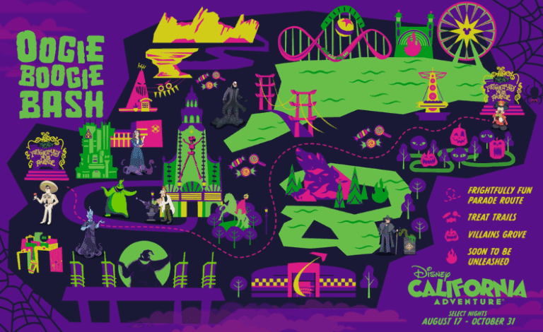 Oogie Boogie Bash characters 2025 | Disneyland Halloween party